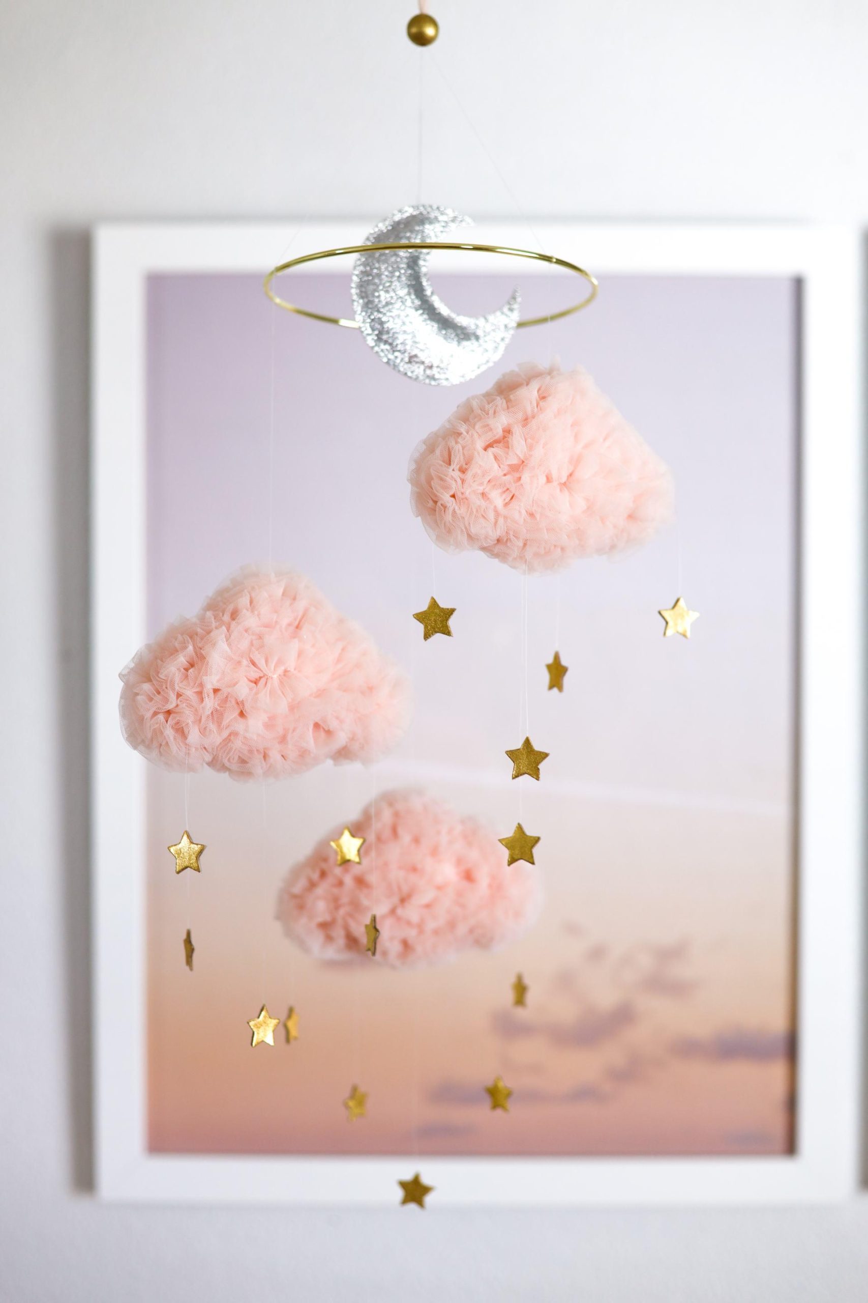 Dreamy Sunset Baby Girl Nursery Tour - Abby Saylor Armbruster
